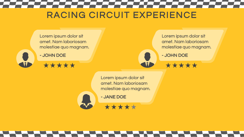 Free Racing Circuit Theme for Google Slides and PowerPoint