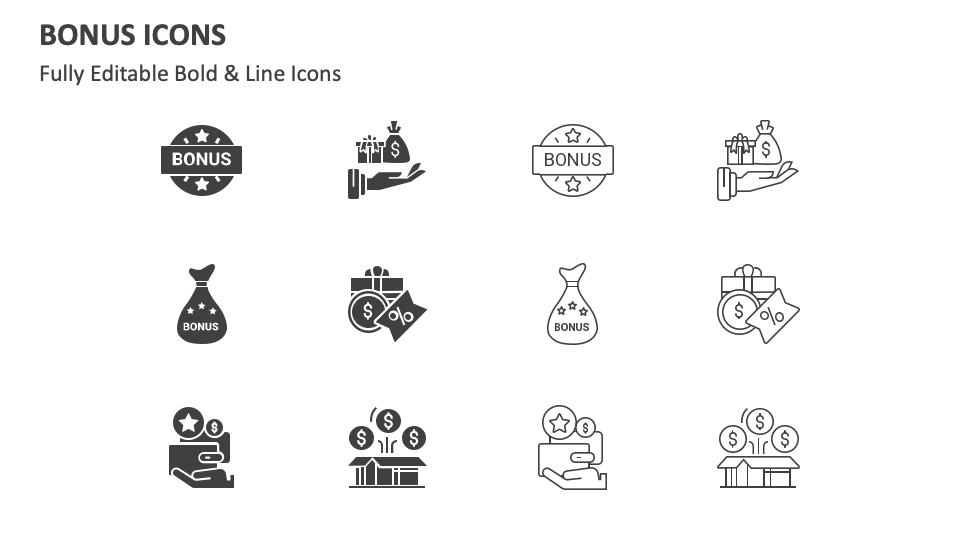 Bonus Icons for PowerPoint and Google Slides - PPT Slides