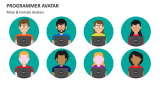 Programmer Avatar for Google Slides and PowerPoint
