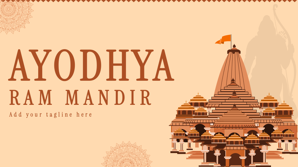 Free Ayodhya Ram Mandir Template for Google Slides and PowerPoint - PPT ...