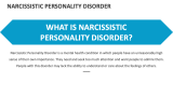 Narcissistic Personality Disorder Template for Google Slides and PowerPoint - PPT Slides
