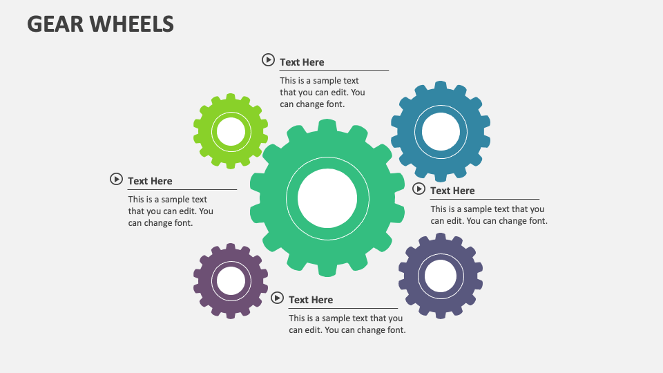 Gear Wheels Template for PowerPoint and Google Slides - PPT Slides