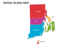 Rhode Island Map for Google Slides and PowerPoint - PPT Slides