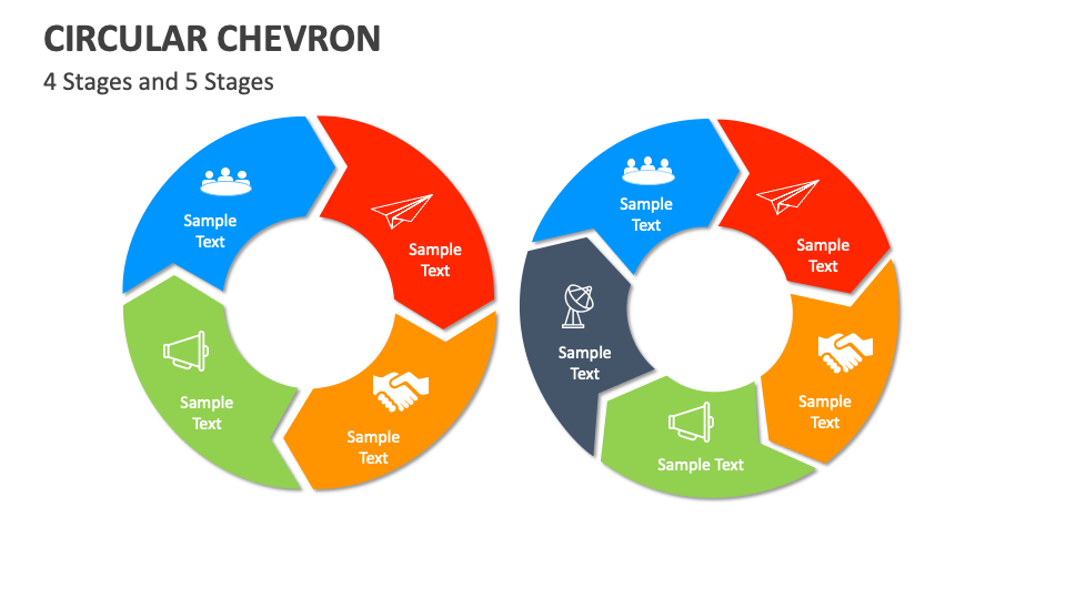 Circular Chevron Template for PowerPoint and Google Slides - PPT Slides