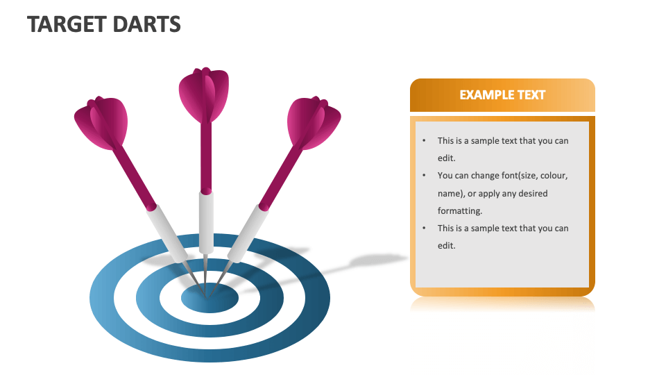 Target Darts Template for PowerPoint and Google Slides - PPT Slides