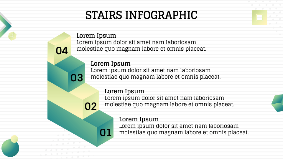 Free 3D Shapes Presentation Theme for Google Slides and PowerPoint