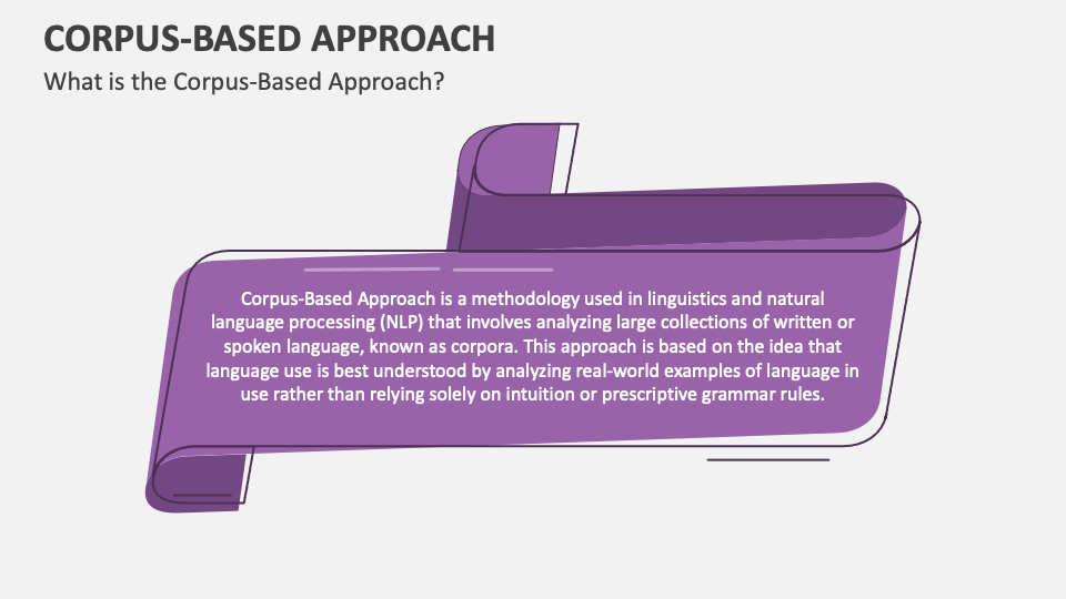 Corpus-Based Approach PowerPoint and Google Slides Template - PPT Slides