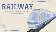 Free Railway Presentation Theme for Google Slides and PowerPoint
