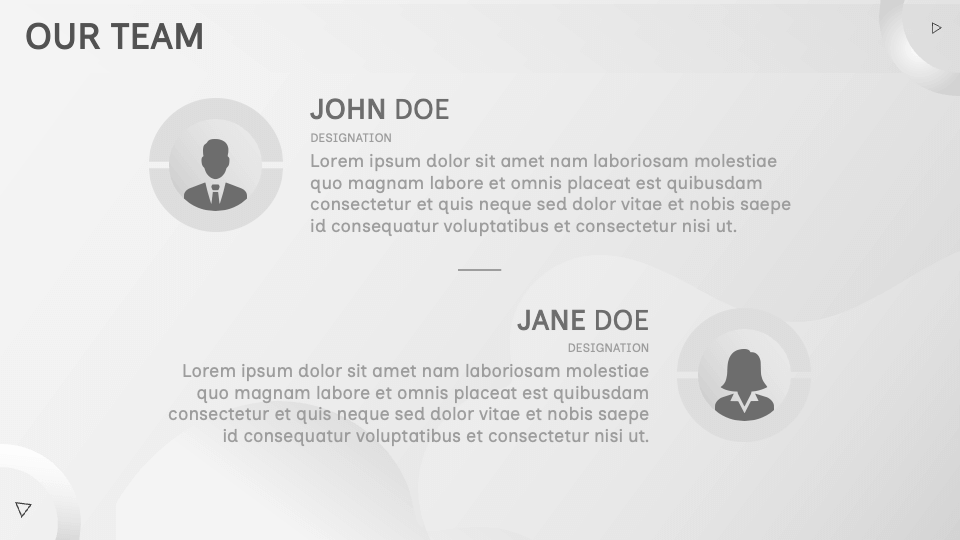 Free Minimalist Grey Theme for Google Slides and PowerPoint