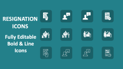 Resignation Icons for Google Slides and PowerPoint