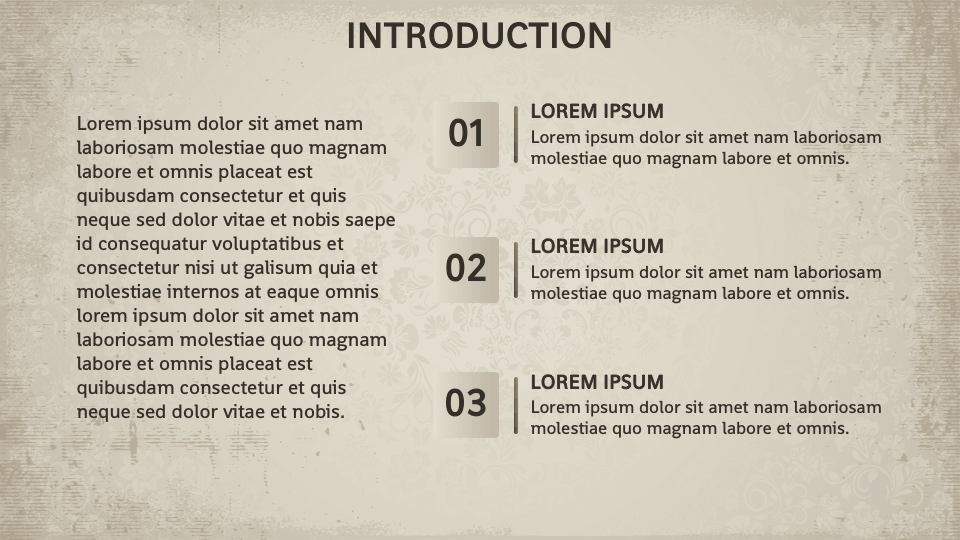 Free Vintage Style Background Presentation for Google Slides and PowerPoint