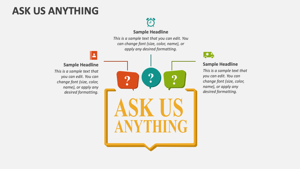 Ask Us Anything PowerPoint and Google Slides Template - PPT Slides