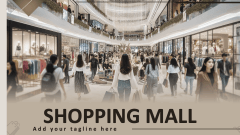 Free Shopping Mall Presentation Theme for Google Slides and PowerPoint