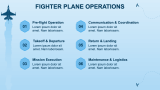 Free Fighter Plane Theme for Google Slides and PowerPoint