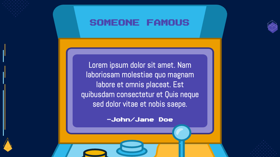 Free Video Game Theme for Google Slides and PowerPoint