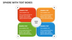 Sphere with Text Boxes Template for PowerPoint and Google Slides - PPT Slides