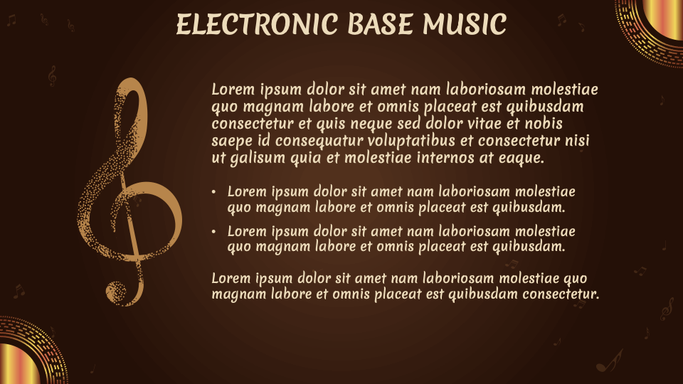 Free Music Presentation Theme for Google Slides and PowerPoint