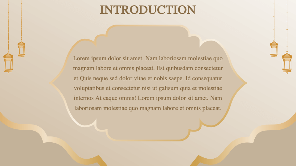 Arabic Presentation Theme for PowerPoint and Google Slides - PPT Slides