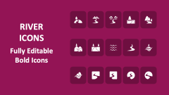 River Icons for Google Slides and PowerPoint