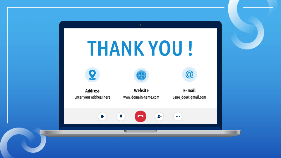 Zoom Meeting Presentation Theme for PowerPoint and Google Slides - PPT ...