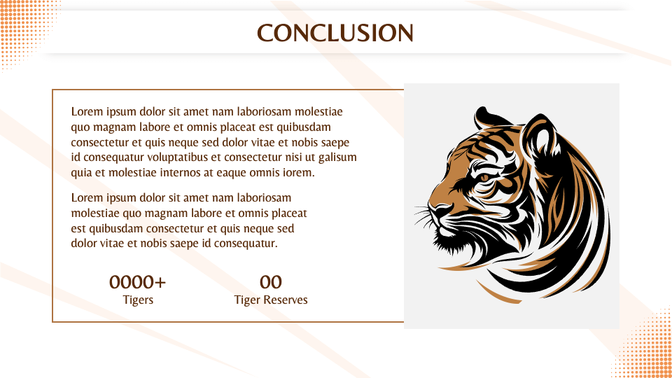 Free Project Tiger in India Presentation Template for Google Slides and ...