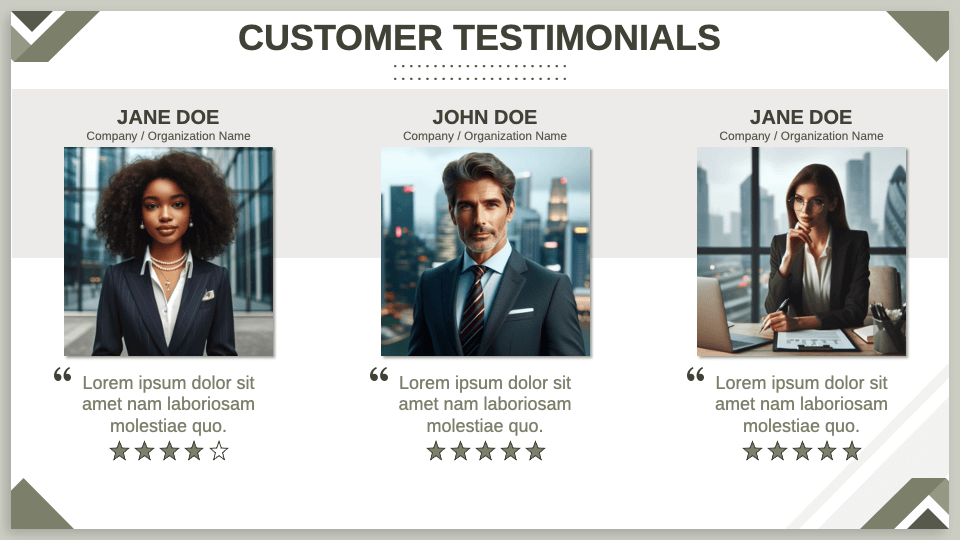 Product Catalog Template for Google Slides and PowerPoint - PPT Slides
