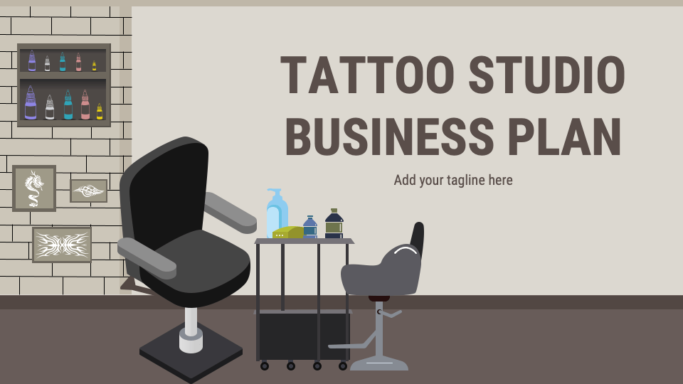 Tattoo Studio Business Plan PowerPoint and Google Slides Template - PPT ...