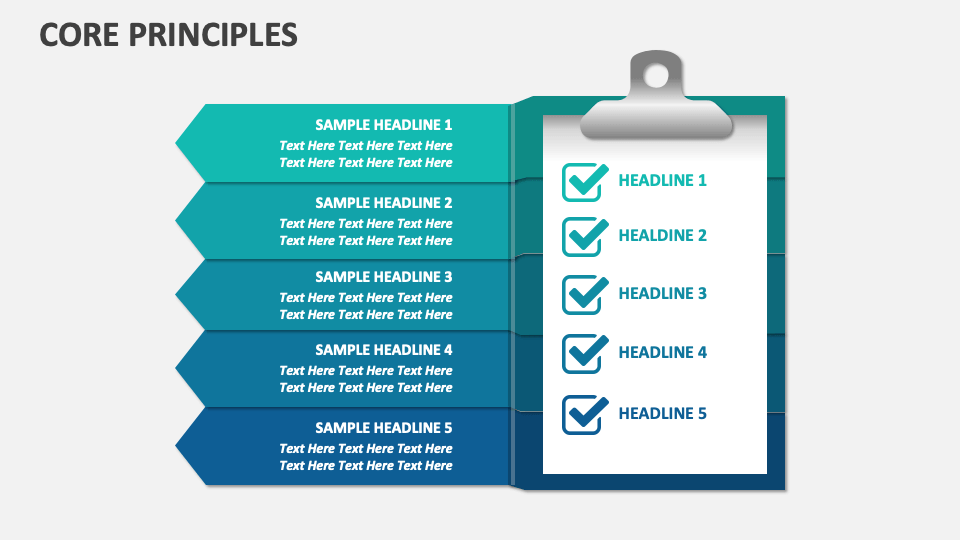 Core Principles Template for PowerPoint and Google Slides - PPT Slides
