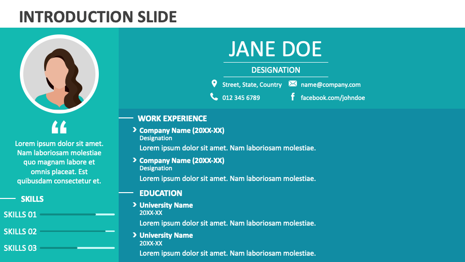 Introduction Slides for Google Slides and PowerPoint - PPT Slides