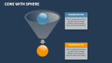 Cone with Sphere Template for PowerPoint and Google Slides - PPT Slides