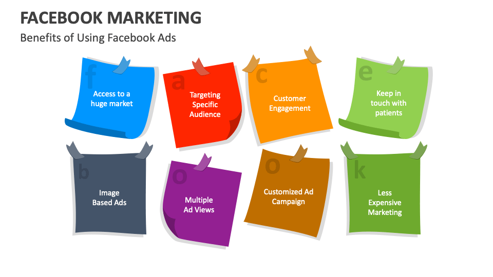 Facebook Marketing PowerPoint and Google Slides Template - PPT Slides