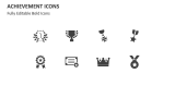 Achievement Icons for Google Slides and PowerPoint