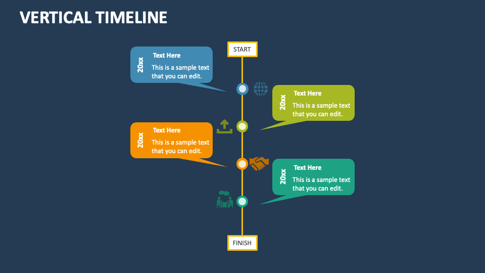 Vertical Timeline Template for PowerPoint and Google Slides - PPT Slides