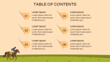 Free Equestrian Presentation Theme for Google Slides and PowerPoint