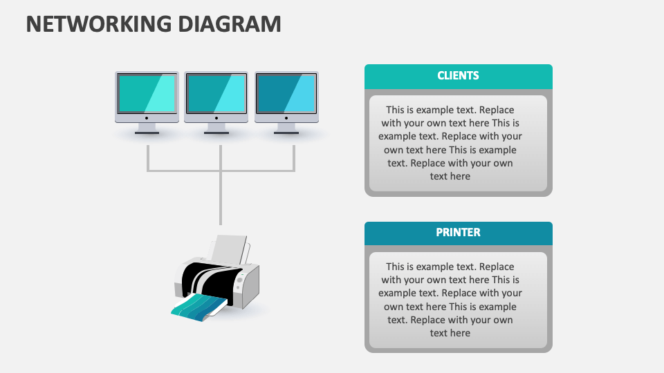 Networking Diagram Template for PowerPoint and Google Slides - PPT Slides