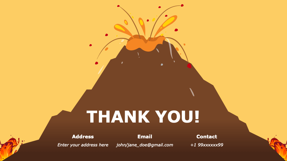 Free Volcano Presentation Theme for PowerPoint and Google Slides - PPT ...