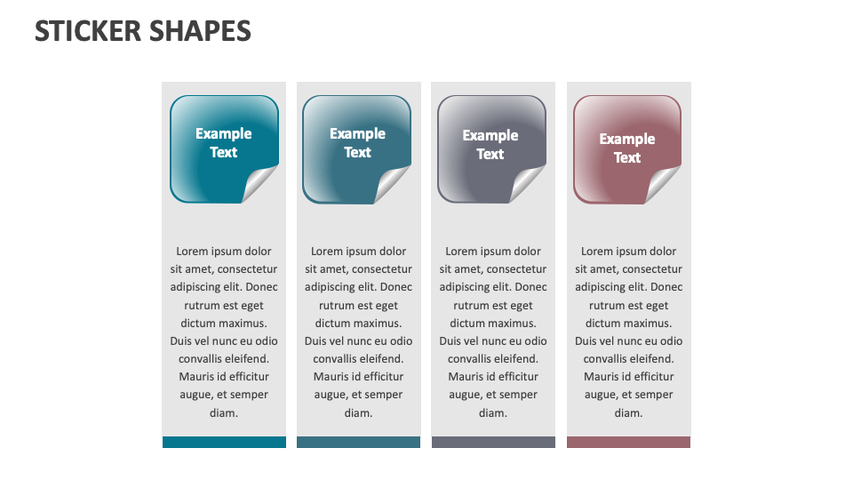 Sticker Shapes Template for PowerPoint and Google Slides - PPT Slides