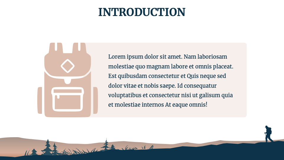 Backpacking Presentation Theme for PowerPoint and Google Slides - PPT ...