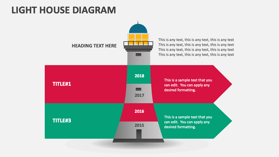 Light House Diagram Template for PowerPoint and Google Slides - PPT Slides