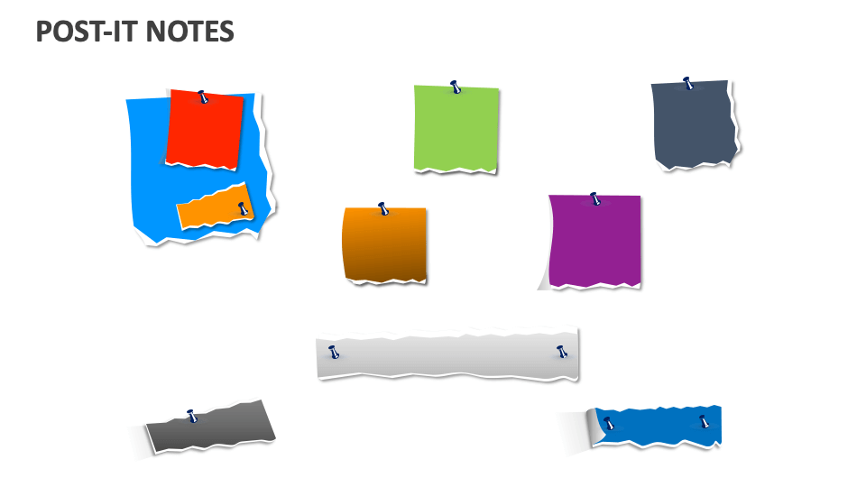 Post-it Notes Template for PowerPoint and Google Slides - PPT Slides