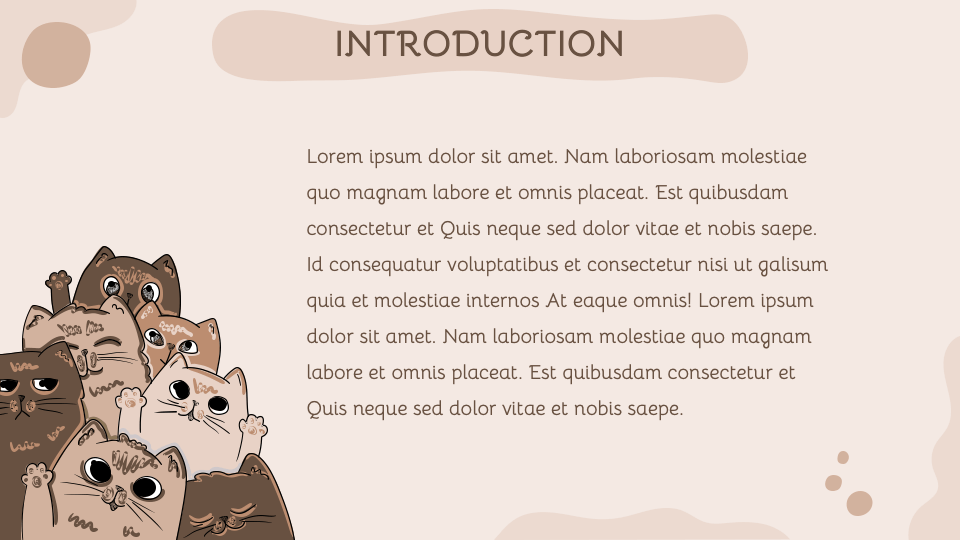 Cat Presentation Theme for PowerPoint and Google Slides - PPT Slides