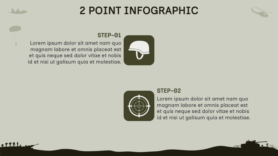 Free War Presentation Theme for Google Slides and PowerPoint