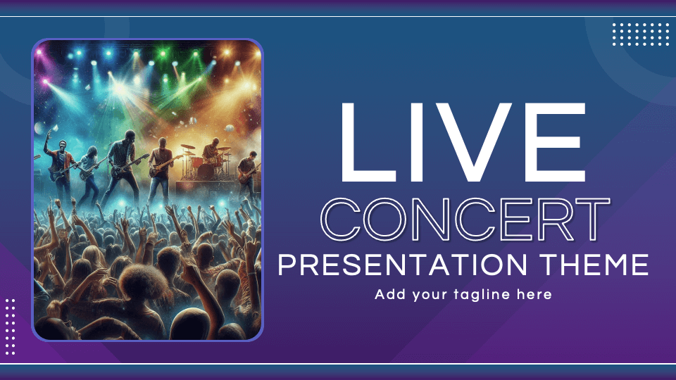 Free Live Concert Presentation Theme for Google Slides and PowerPoint ...