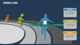 Finish Line Template for PowerPoint and Google Slides - PPT Slides