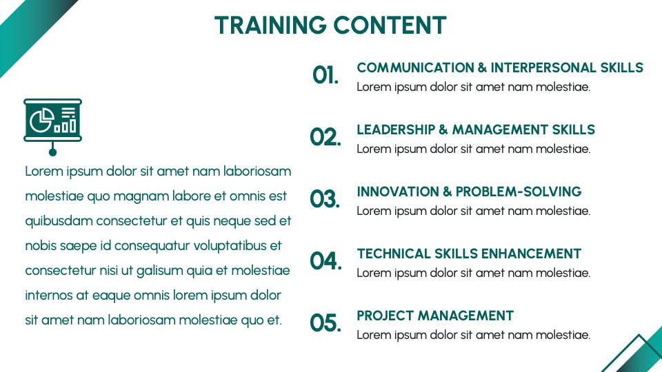 Training Rollout Template for Google Slides and PowerPoint - PPT Slides