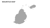 Mauritius Map for Google Slides and PowerPoint - PPT Slides