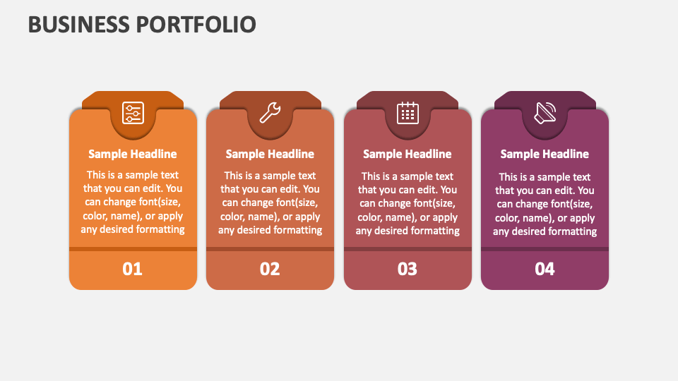 Business Portfolio PowerPoint and Google Slides Template - PPT Slides