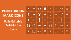 Punctuation Mark Icons for PowerPoint and Google Slides - PPT Slides