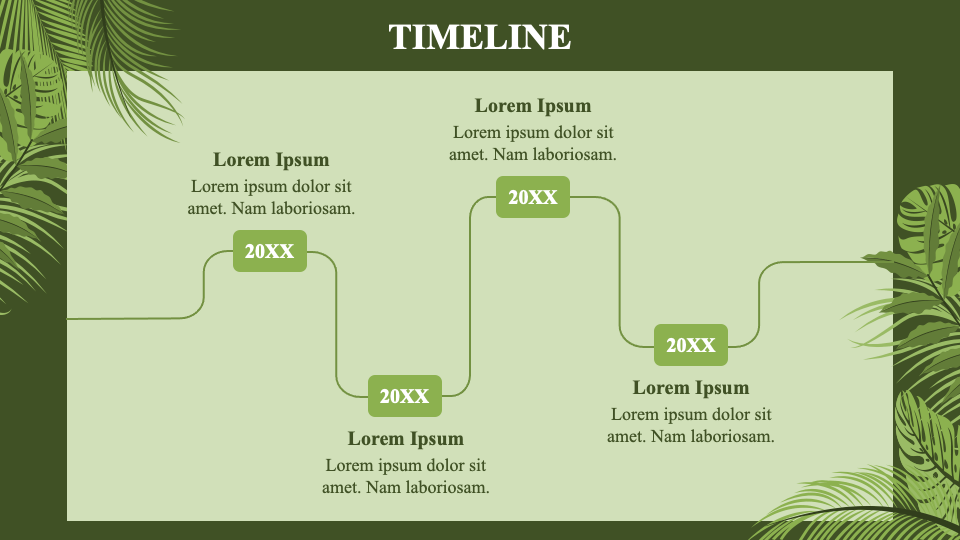 Free Greenery Presentation Theme for Google Slides and PowerPoint