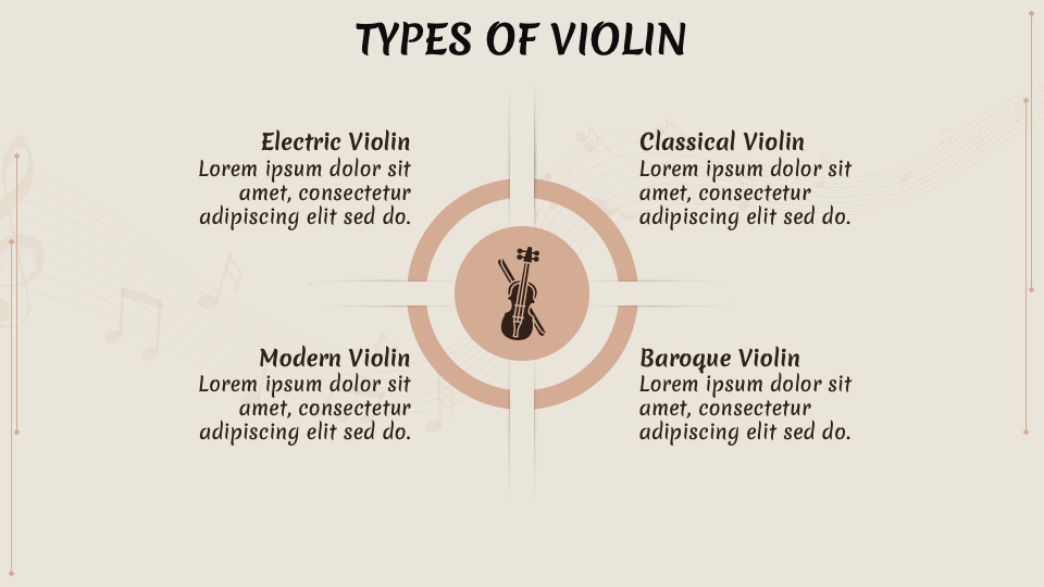 Free Violin Theme for Google Slides and PowerPoint